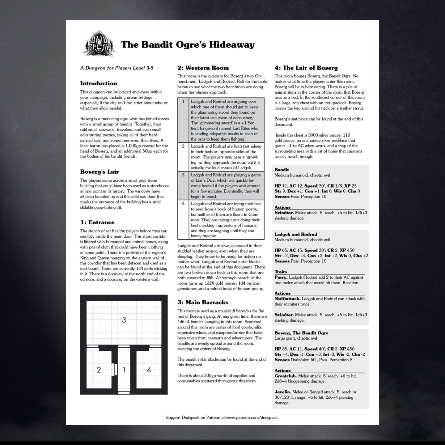 Pocket Dungeons - Dndspeak