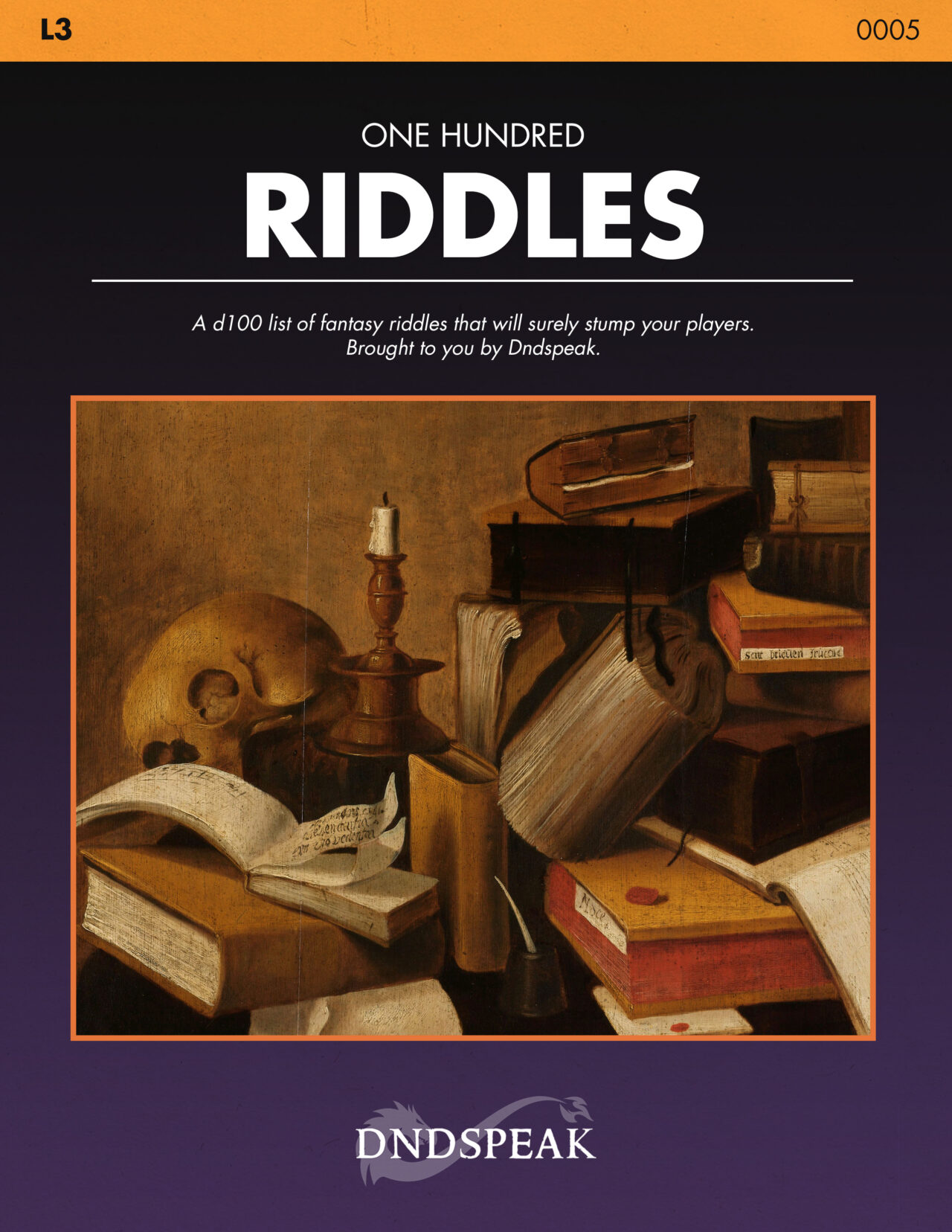 100 Riddles and Answers - Dndspeak