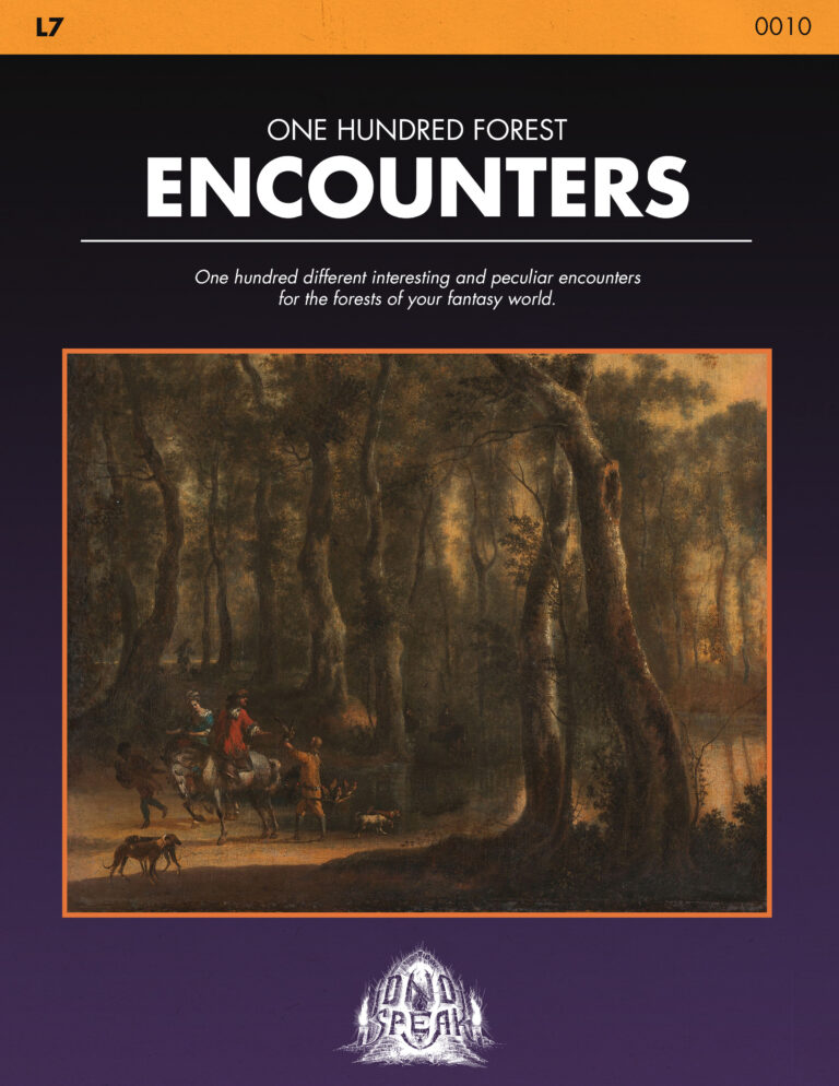 100 Forest Encounters - Dndspeak